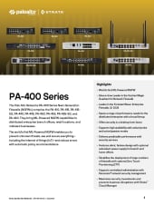 Resource Center Datasheets - Palo Alto Networks