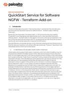 QuickStart Service for Software NGFW - Terraform Add-on - Palo Alto Networks