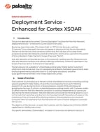 Deployment Service - Enhanced for Cortex XSOAR - Palo Alto Networks
