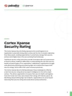 Security Ratings and Prioritization Datasheet - Palo Alto Networks