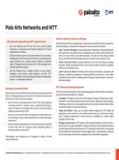 Technology & Solution Briefs - Palo Alto Networks
