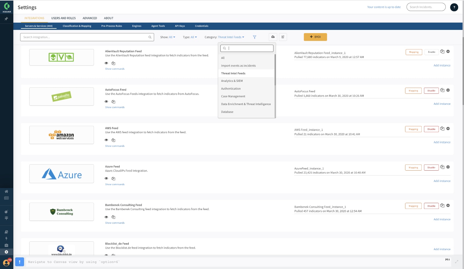 Threat Intel Management - Palo Alto Networks