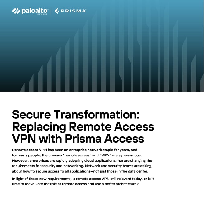 Secure Access Wherever You Need It - Palo Alto Networks