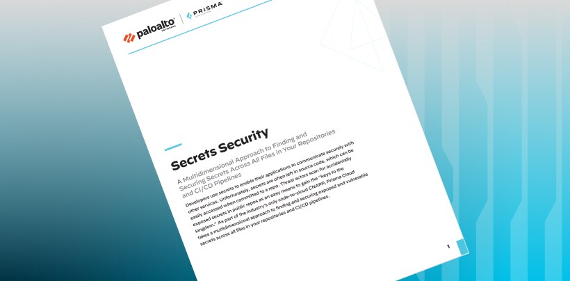 Identify exposed secrets walkthrough - Palo Alto Networks
