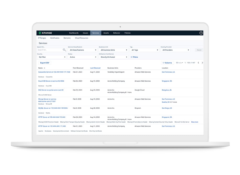 Cortex Xpanse Attack Surface Management Platform - Palo Alto Networks